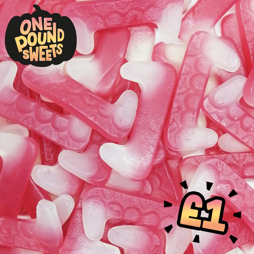 Red Coloured Sweets | £1 Per Bag - One Pound Sweets