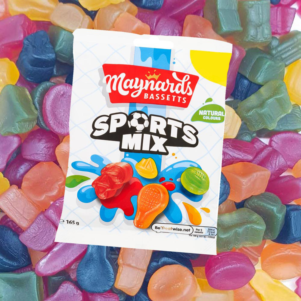 Maynards Sports Mixture 130g x10 - From One Pound Sweets