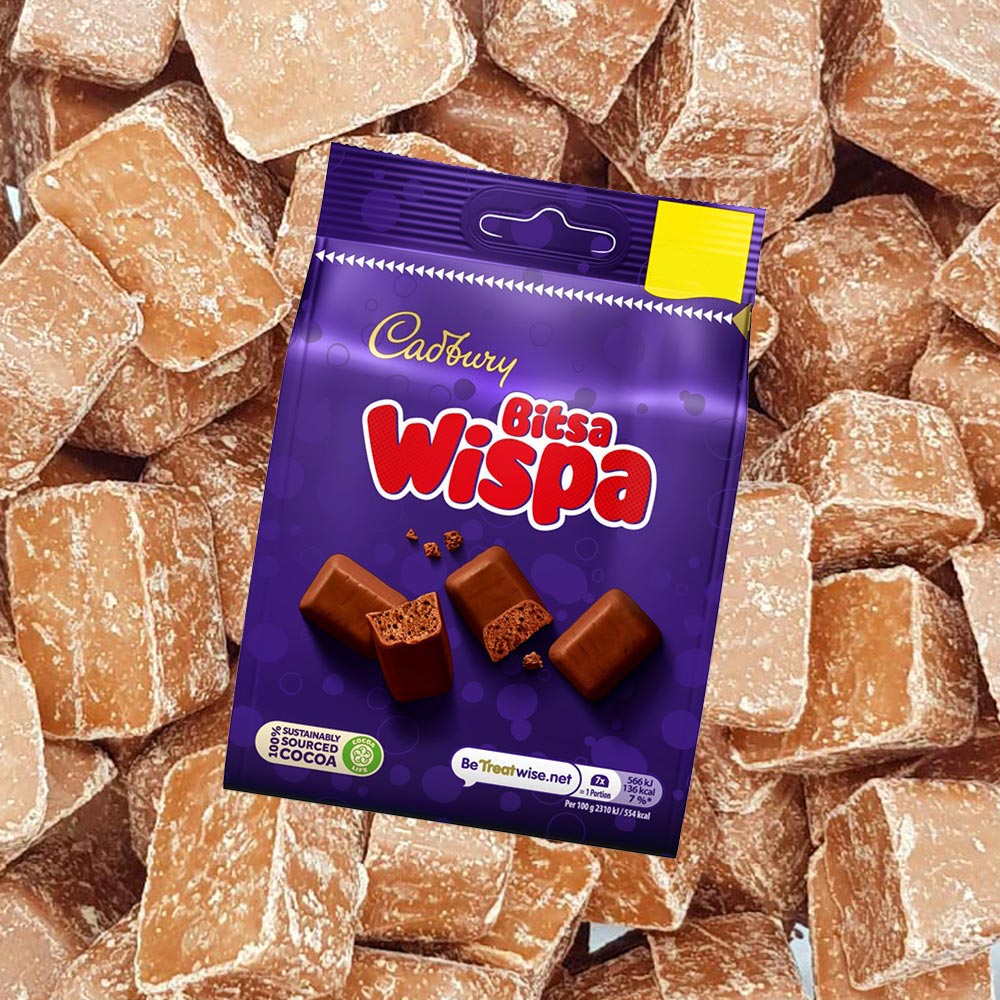 Cadbury Bitsa Wispa 85g PMP £1.85 x10 - From One Pound Sweets