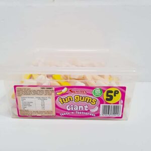Swizzels Fun Gums Giant Teeth & Toothbrushes Tub - From One Pound Sweets