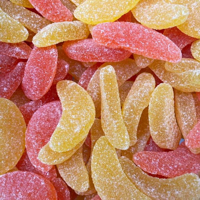 Sweetzone Orange & Lemon Slices Tub 805g - From One Pound Sweets