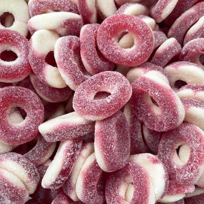 Sweetzone Watermelon Rings Tub 800g - From One Pound Sweets