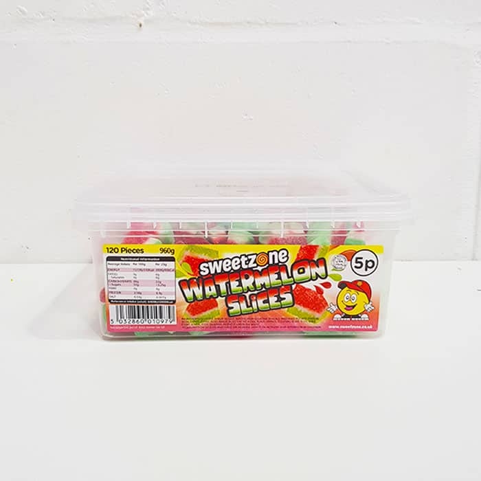 Sweetzone Watermelon Slices Tub 700g - From One Pound Sweets