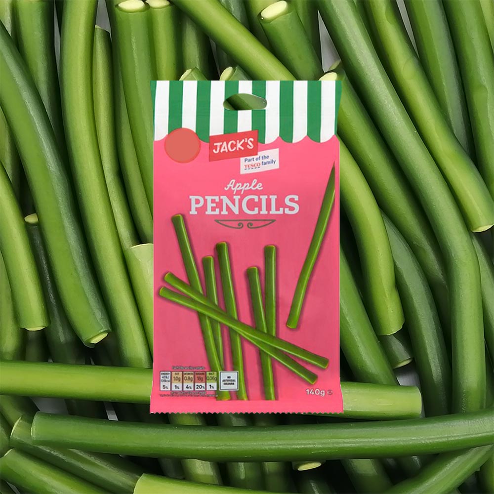 Green Sweets | All From £1 Per Bag | Green Wedding Sweets