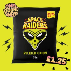 Space Raiders Retro Crisps - One Pound Sweets