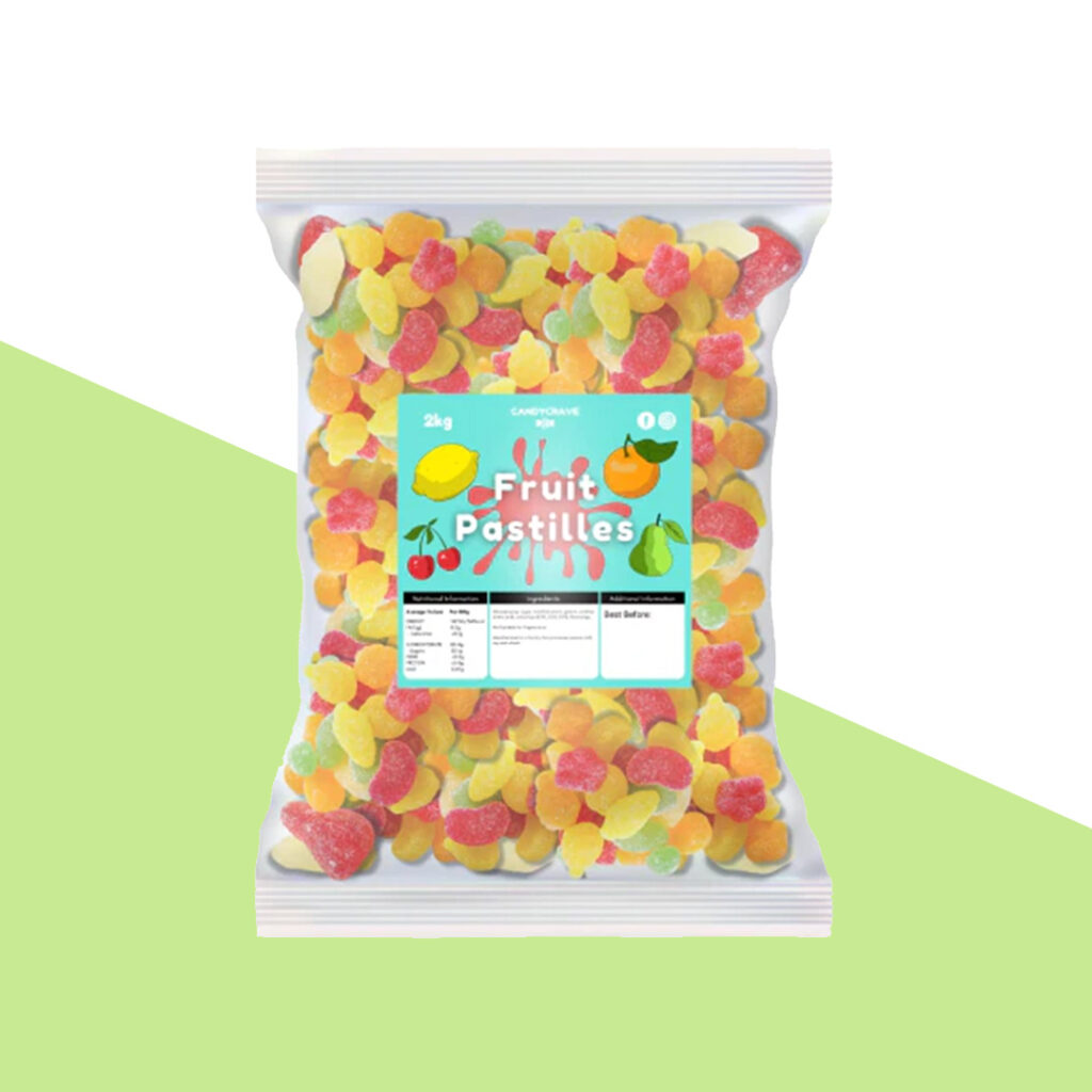 Candycrave English Fruit Pastilles 2kg - From One Pound Sweets