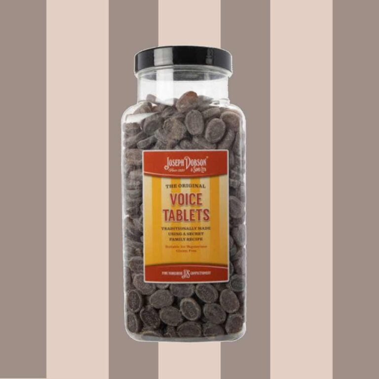 Joseph Dobson Voice Tablets 2.72kg Jar - From One Pound Sweets