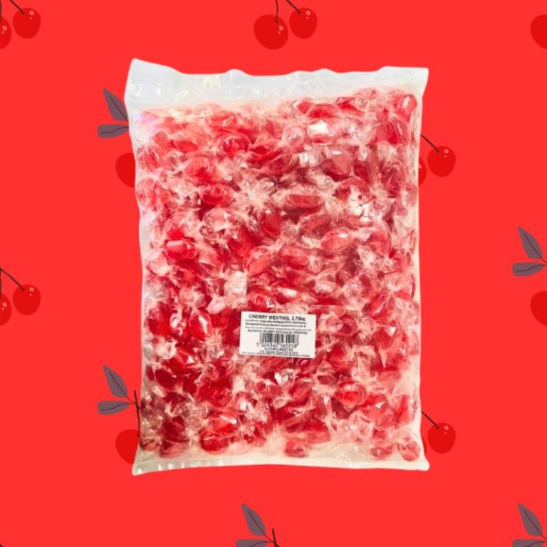 Brays Cherry Menthol 2.75kg Bulk Bag - From One Pound Sweets